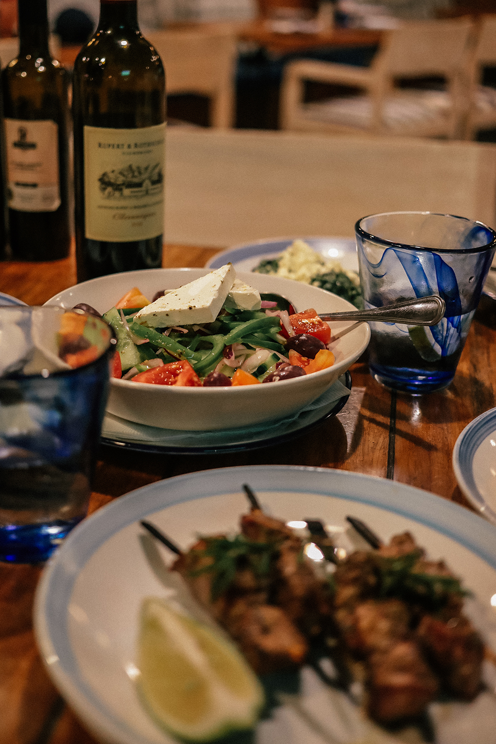 Mythos Village Greek Salad – Date Night Dinner